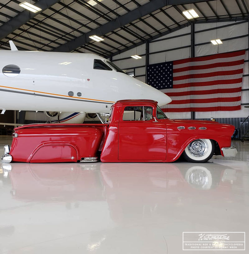 Tommy Wren's 1955 Chevrolet - Kustomrama