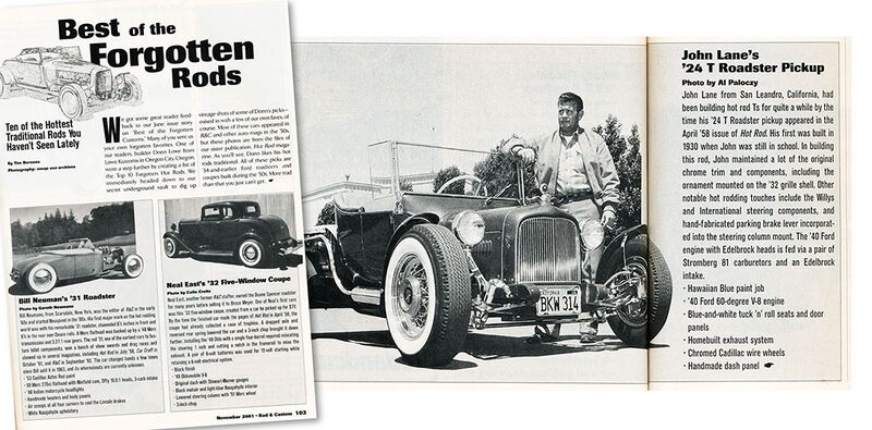 John Lane's 1924 Ford Model T Roadster Pickup - Kustomrama