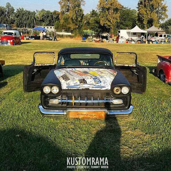 Tommy Wren's 1955 Chevrolet - Kustomrama