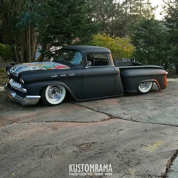 Tommy Wren's 1955 Chevrolet - Kustomrama