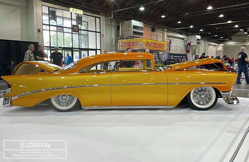 Jesse Orozco's 1956 Chevrolet - Memory '56 - Kustomrama
