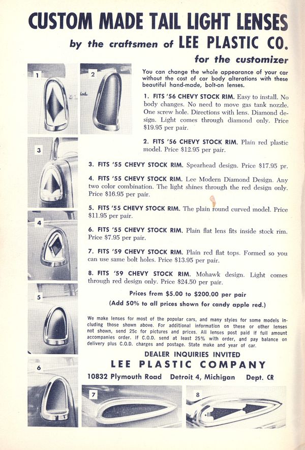 Lee Plastic Company - Kustomrama