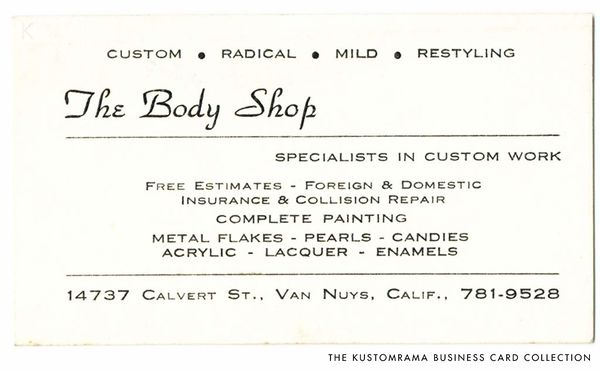 The Body Shop - Kustomrama