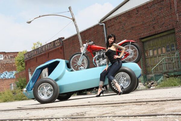 Ed Roth's Mega Cycle - Kustomrama